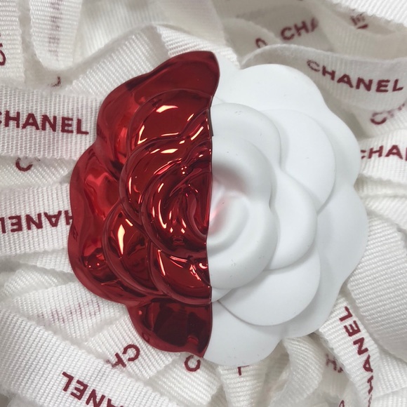CHANEL | Accessories | Brand New Authentic Chanel Camellia Flowerribbon ...